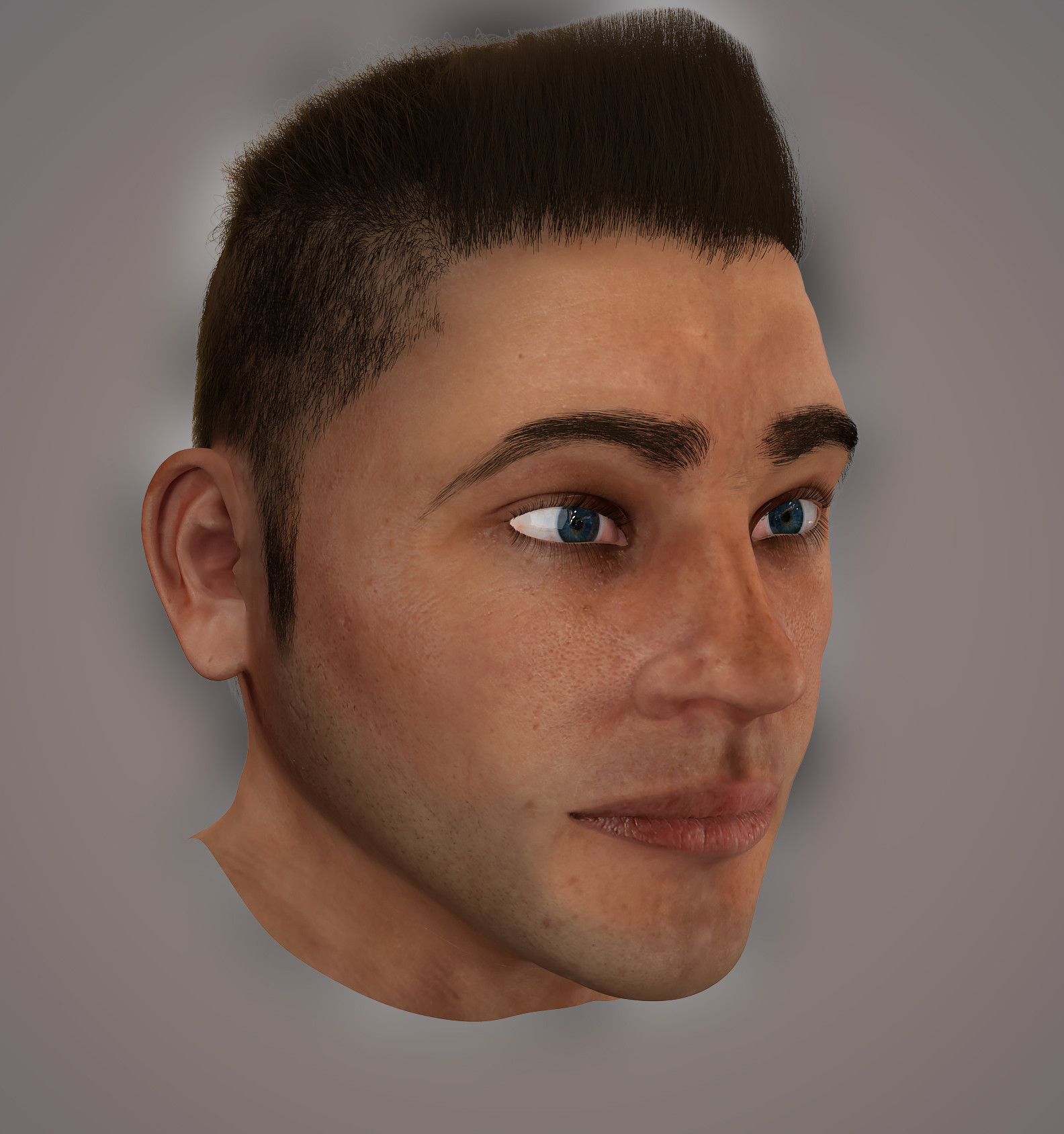 ArtStation - facial texture