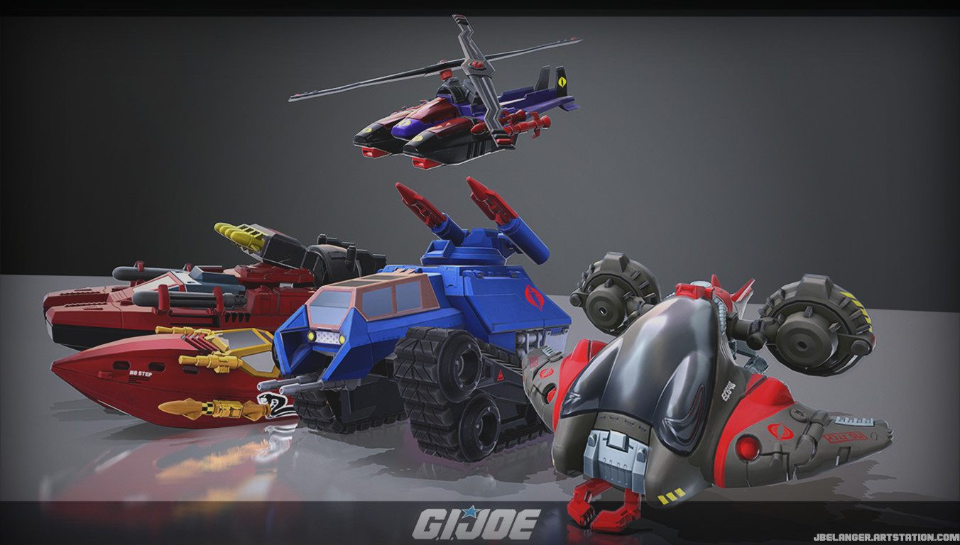 ArtStation - GI Joe: Cobra Vehicles
