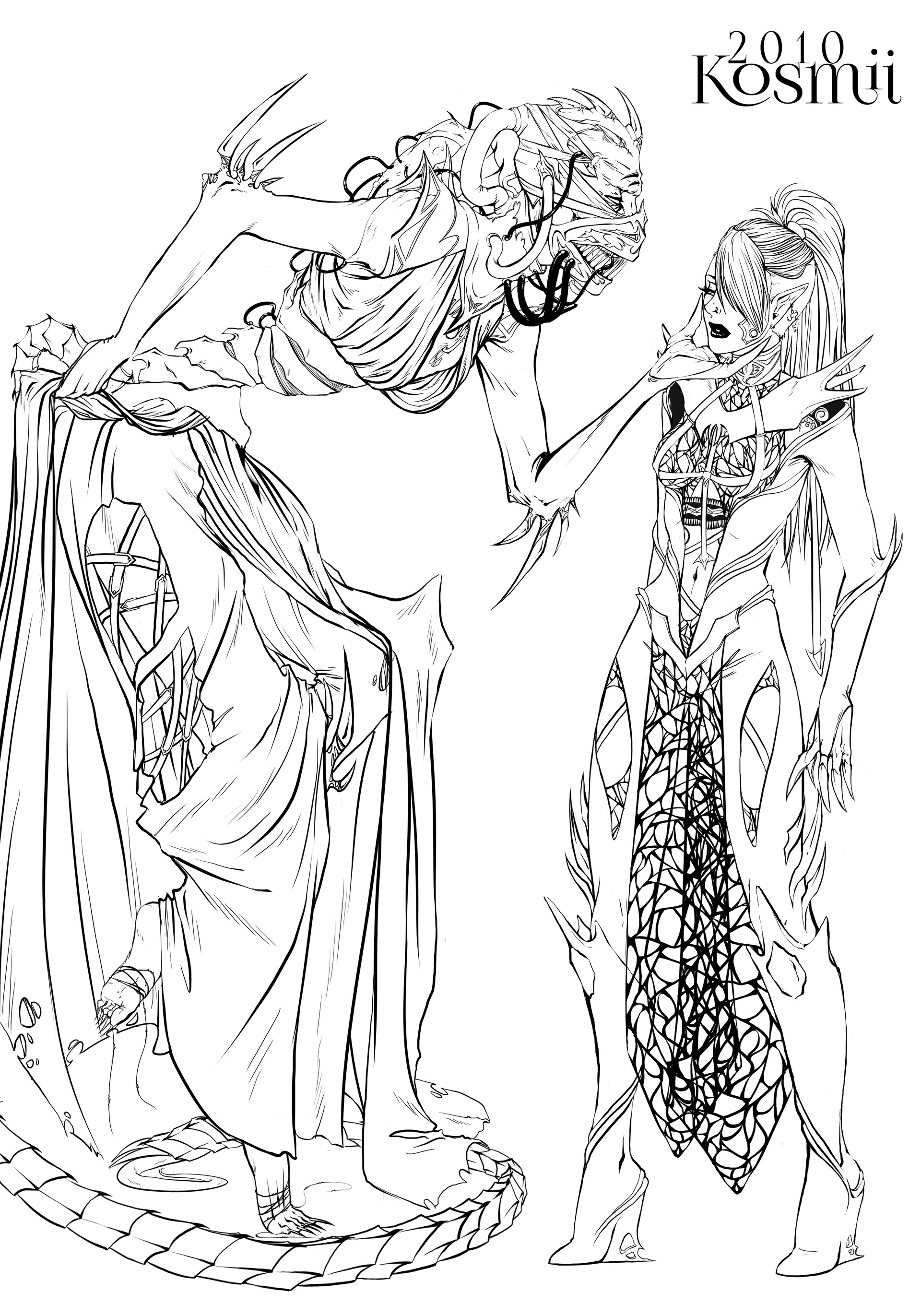 ArtStation - 2012: Ilithe & Tirsehm