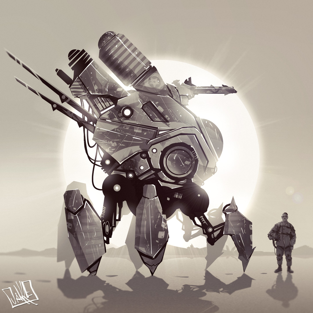 ArtStation - Mecha Tank