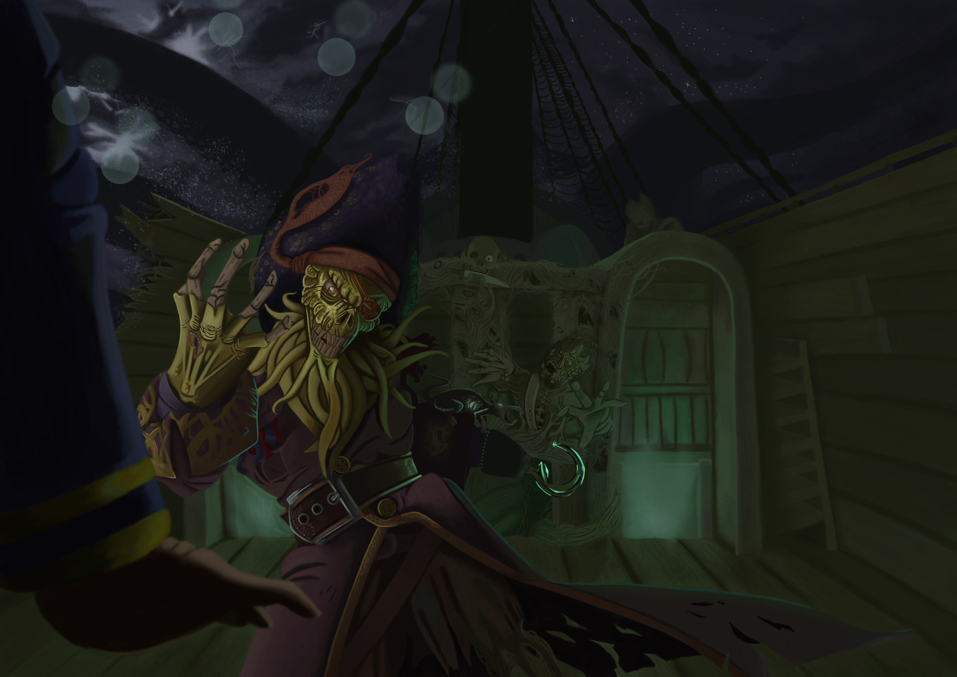 ArtStation - Captain Morgan rises again