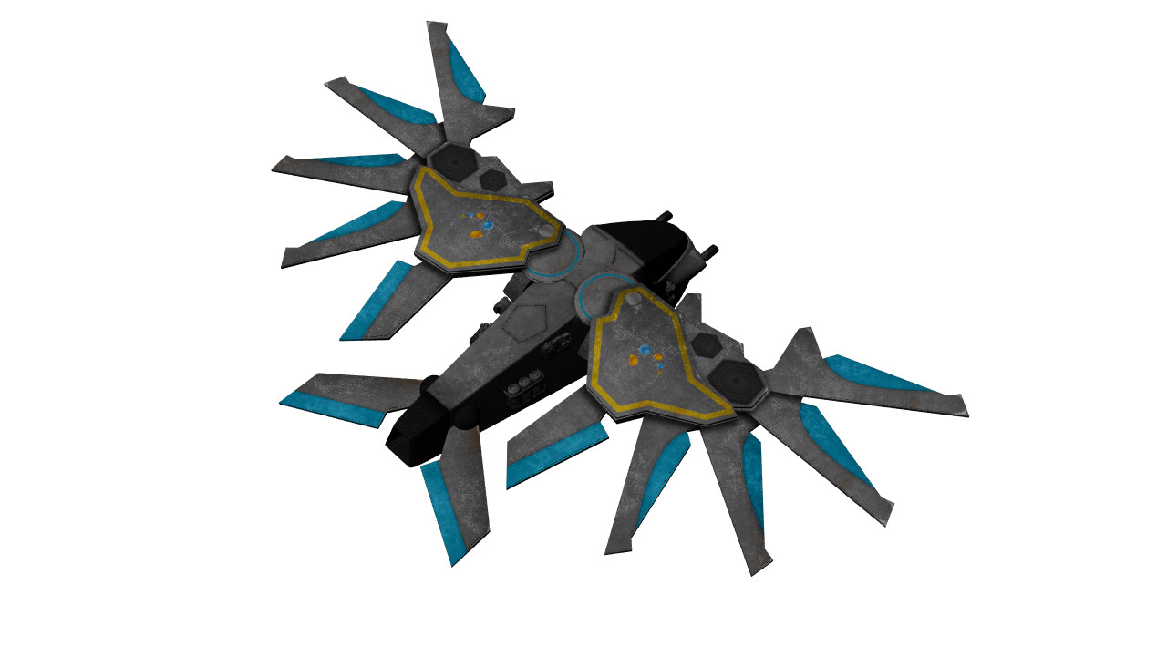 ArtStation - Space Fighter (Canceled 3d/2d game)