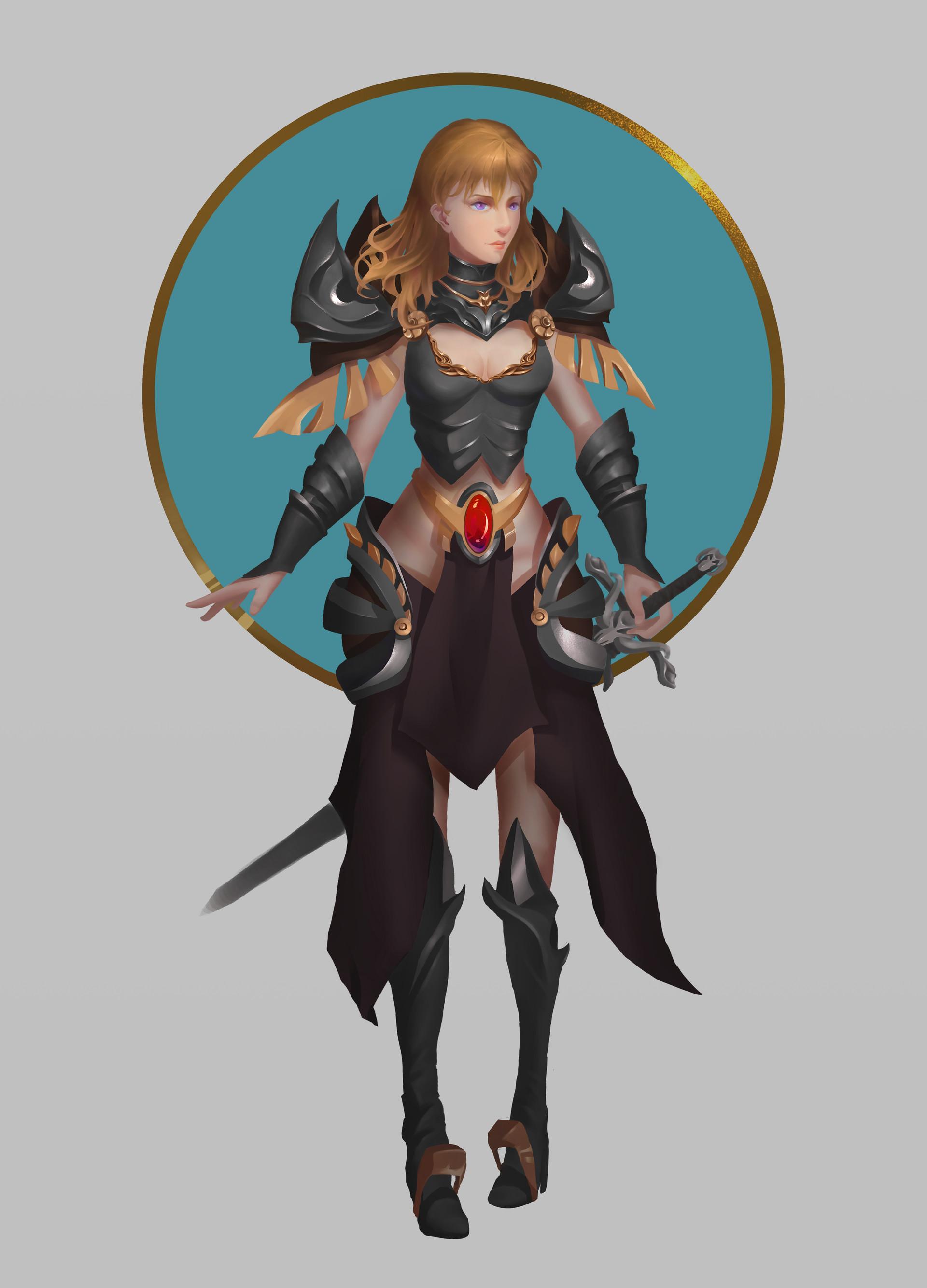 ArtStation - Female warrior