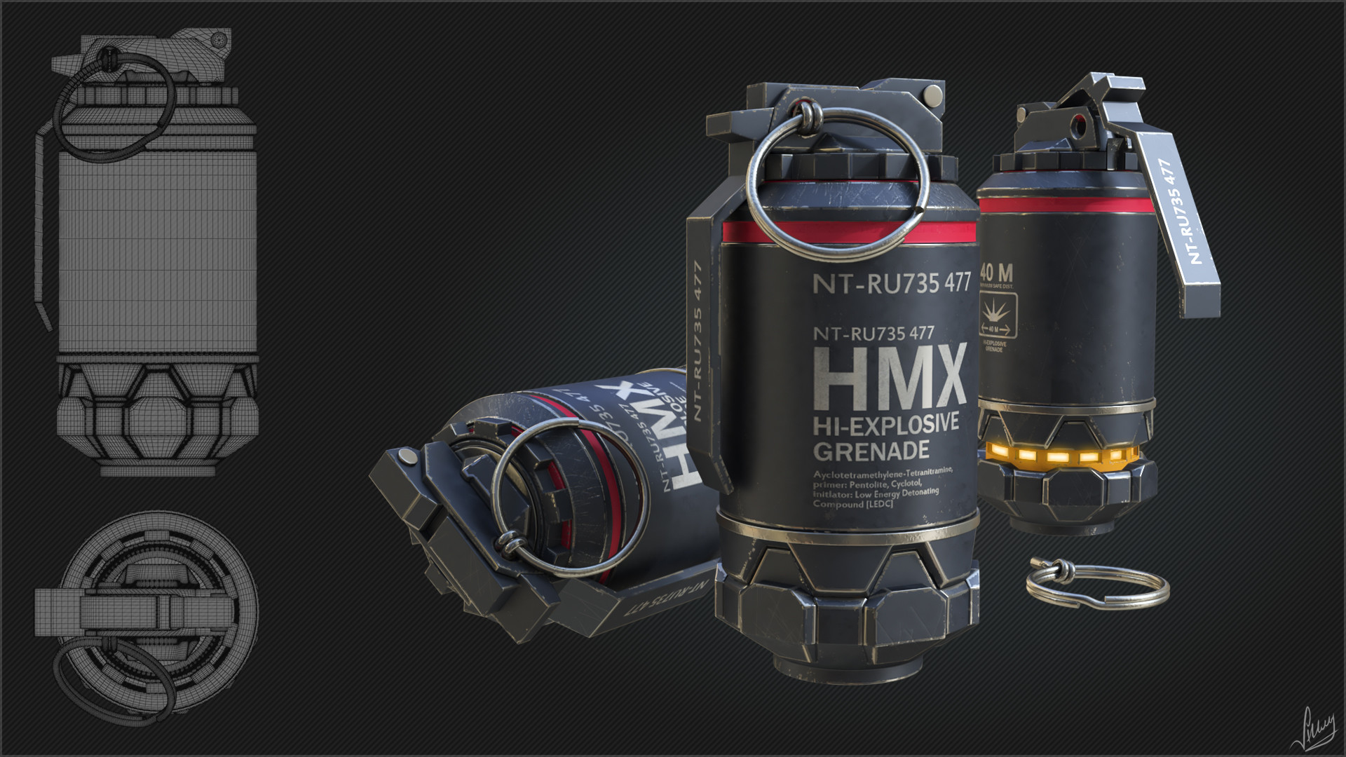 ArtStation - Grenade "Elysium"