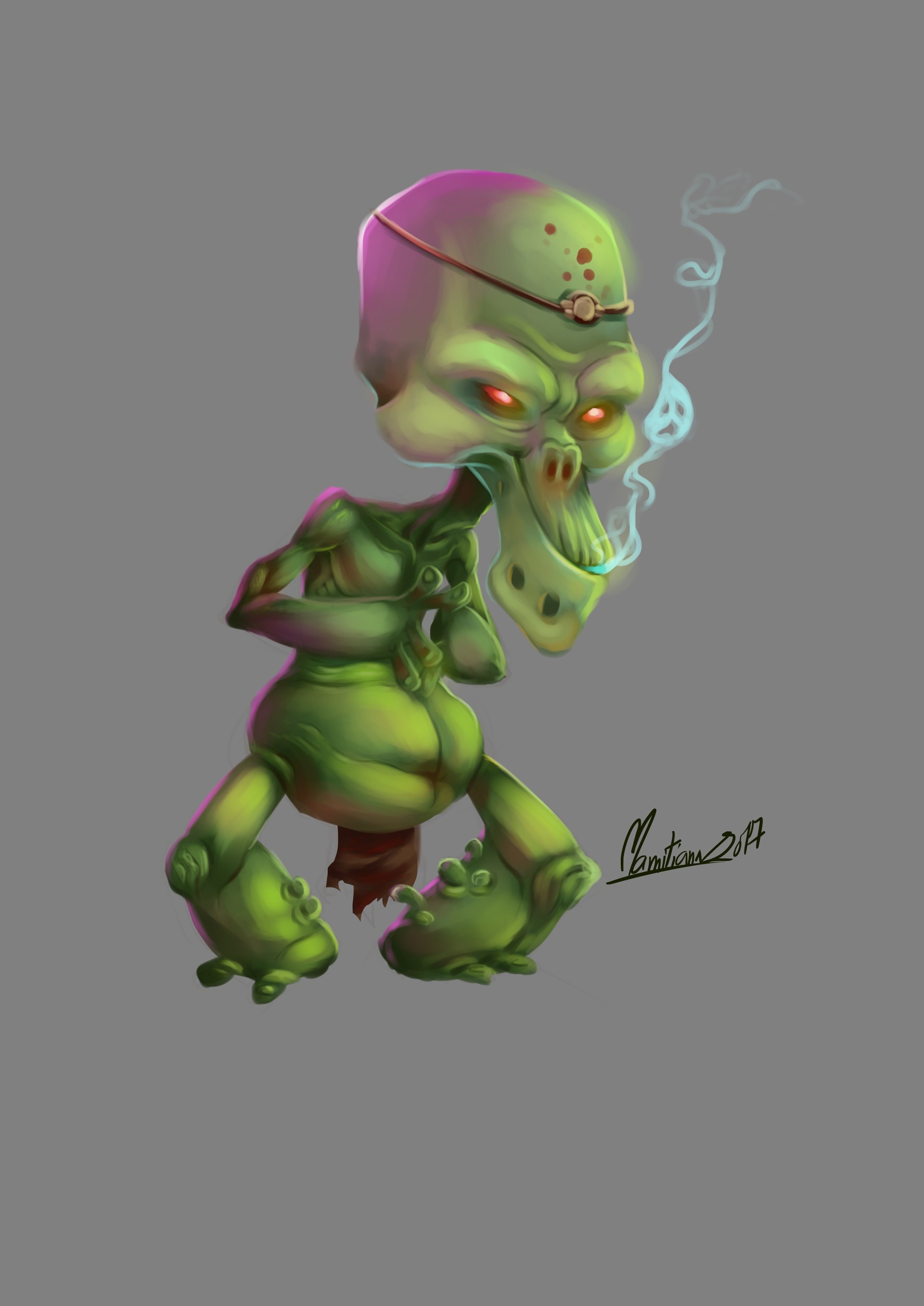 ArtStation - Green creature