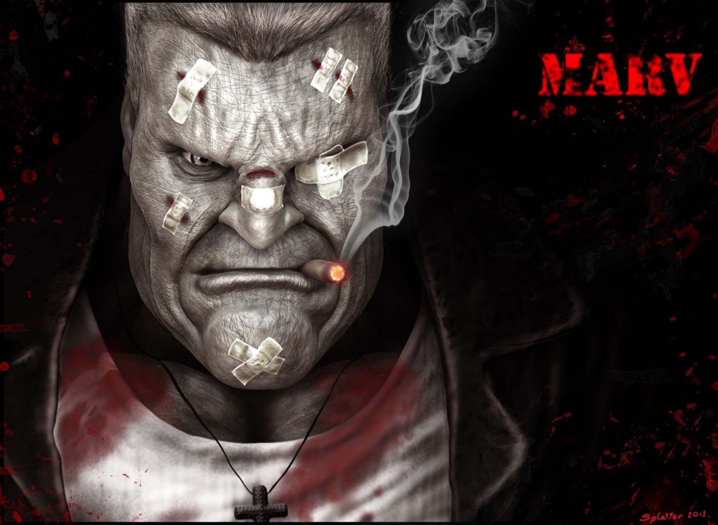 ArtStation - Sin City - Marv