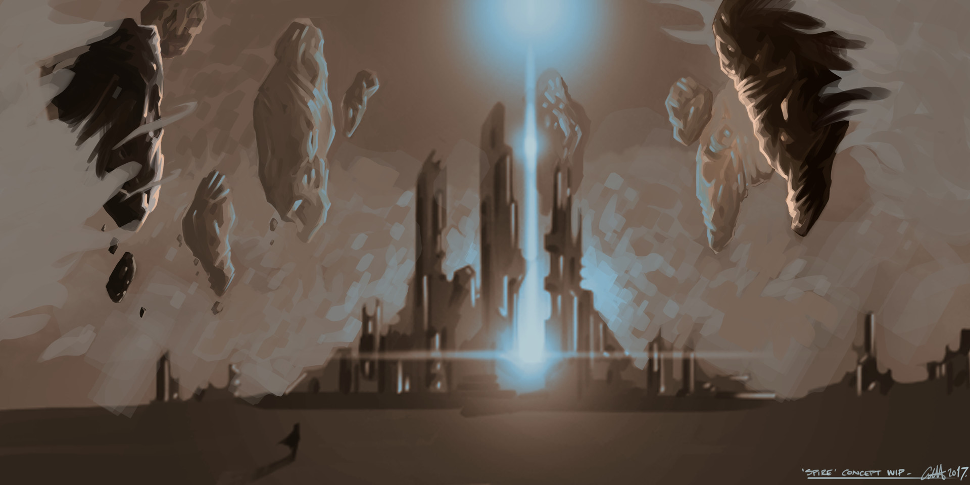 ArtStation - "Spire" Concept WIP