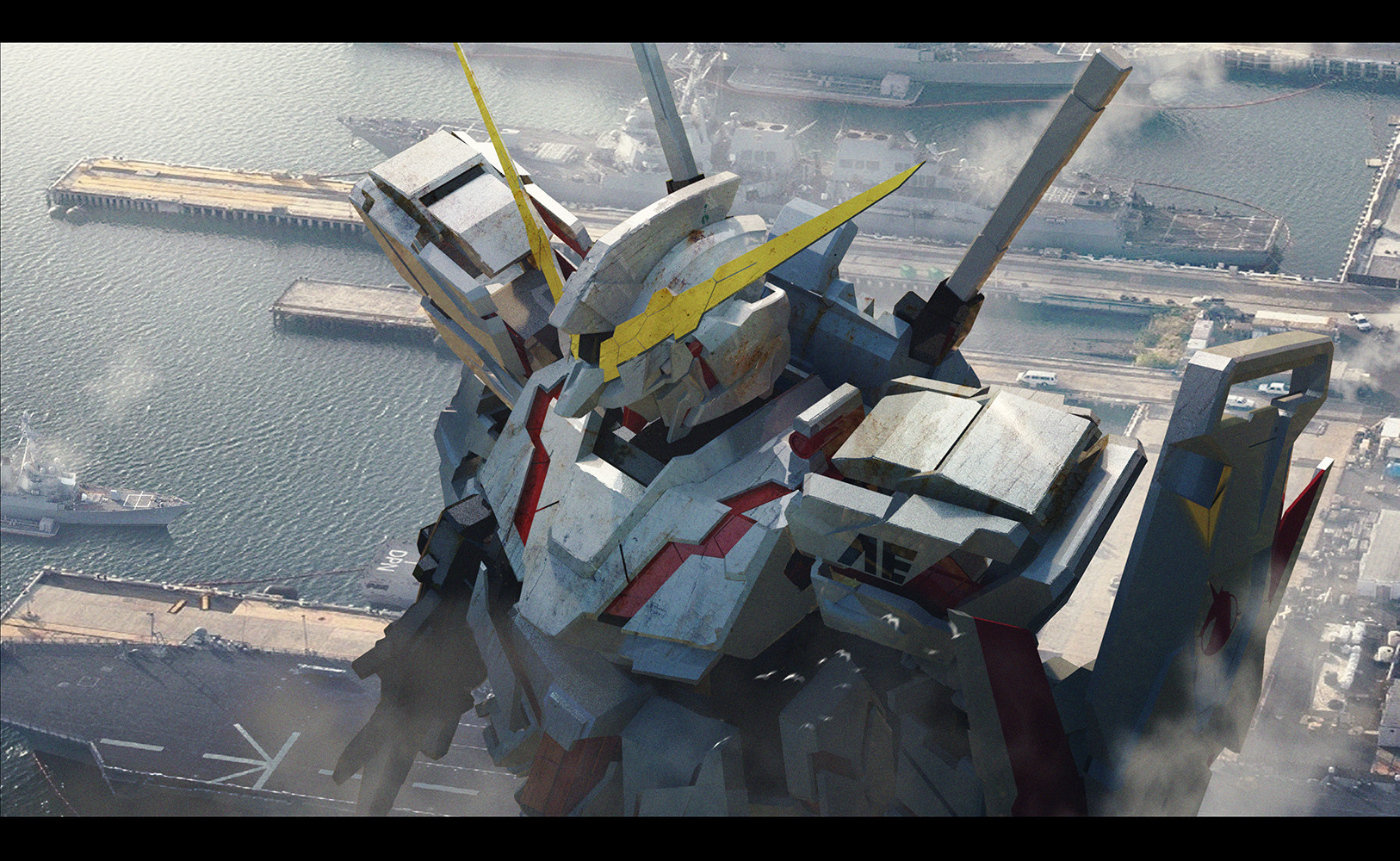ArtStation - GUNDAM SCENE 08