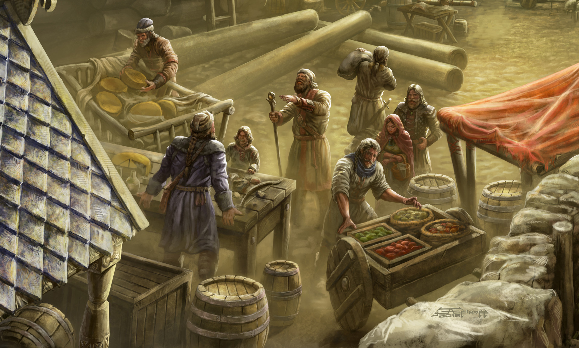 Edikt Art - Knight weekdays. Рыцарские будни.