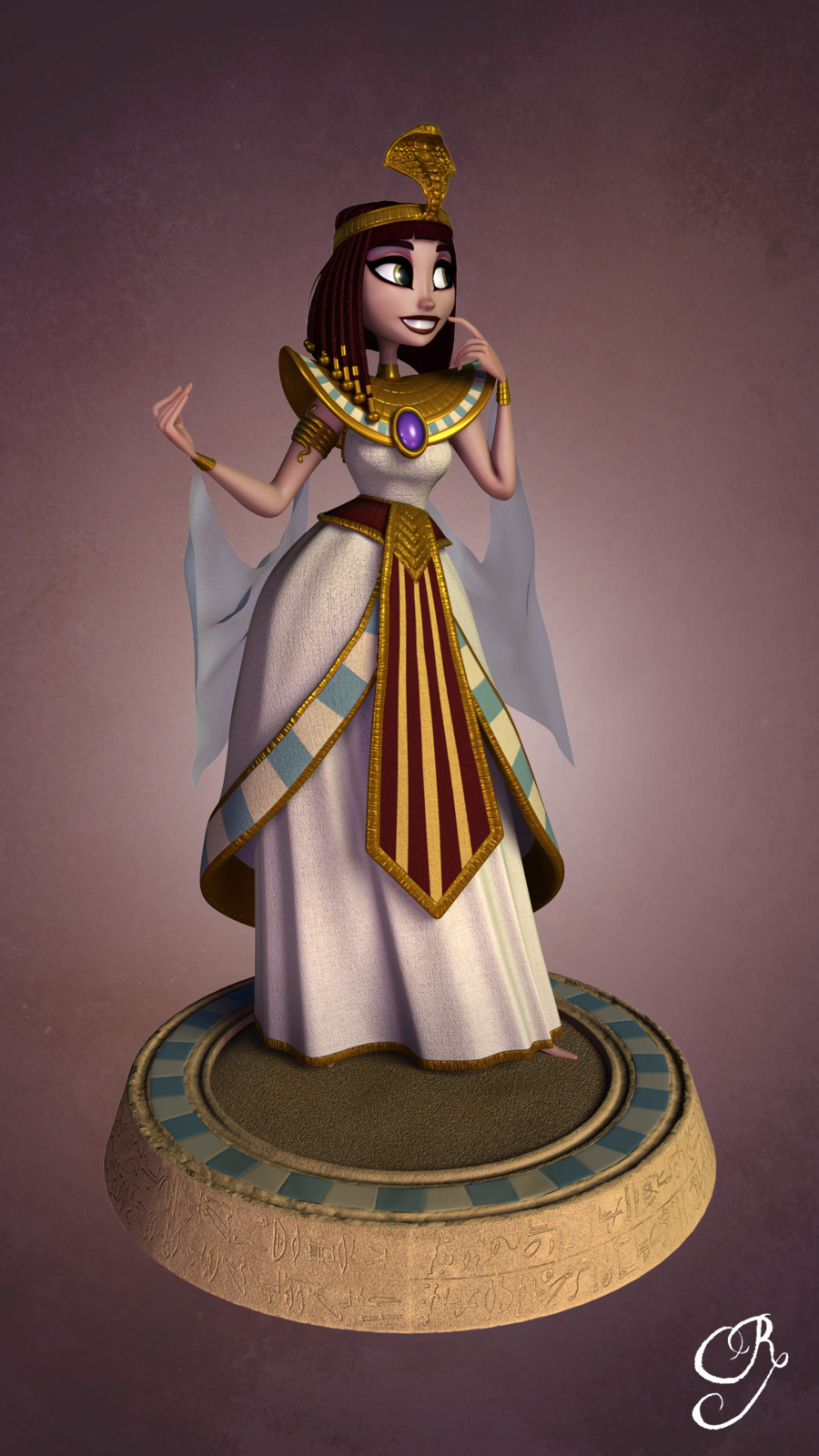 Rawan Alhosani - Cleopatra 3D model