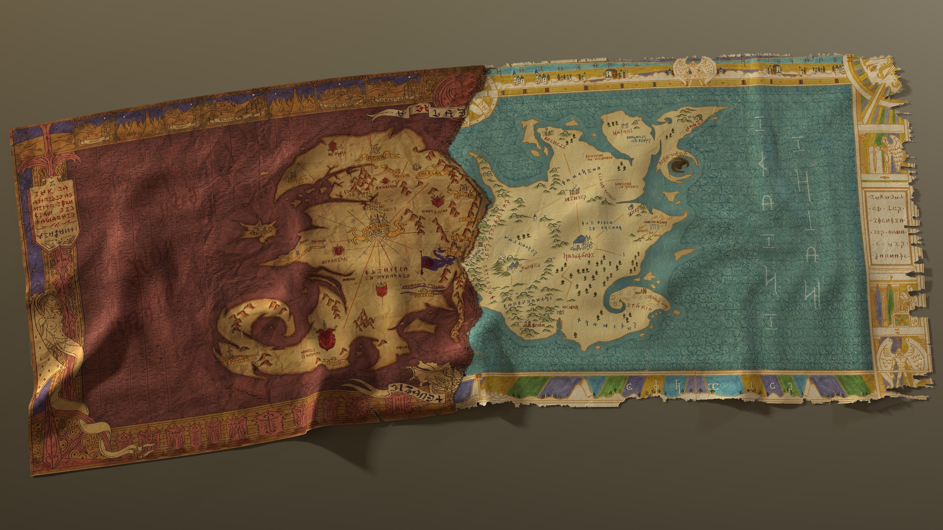 ArtStation - Ophelos and Zigardt - The Light of the Darkness