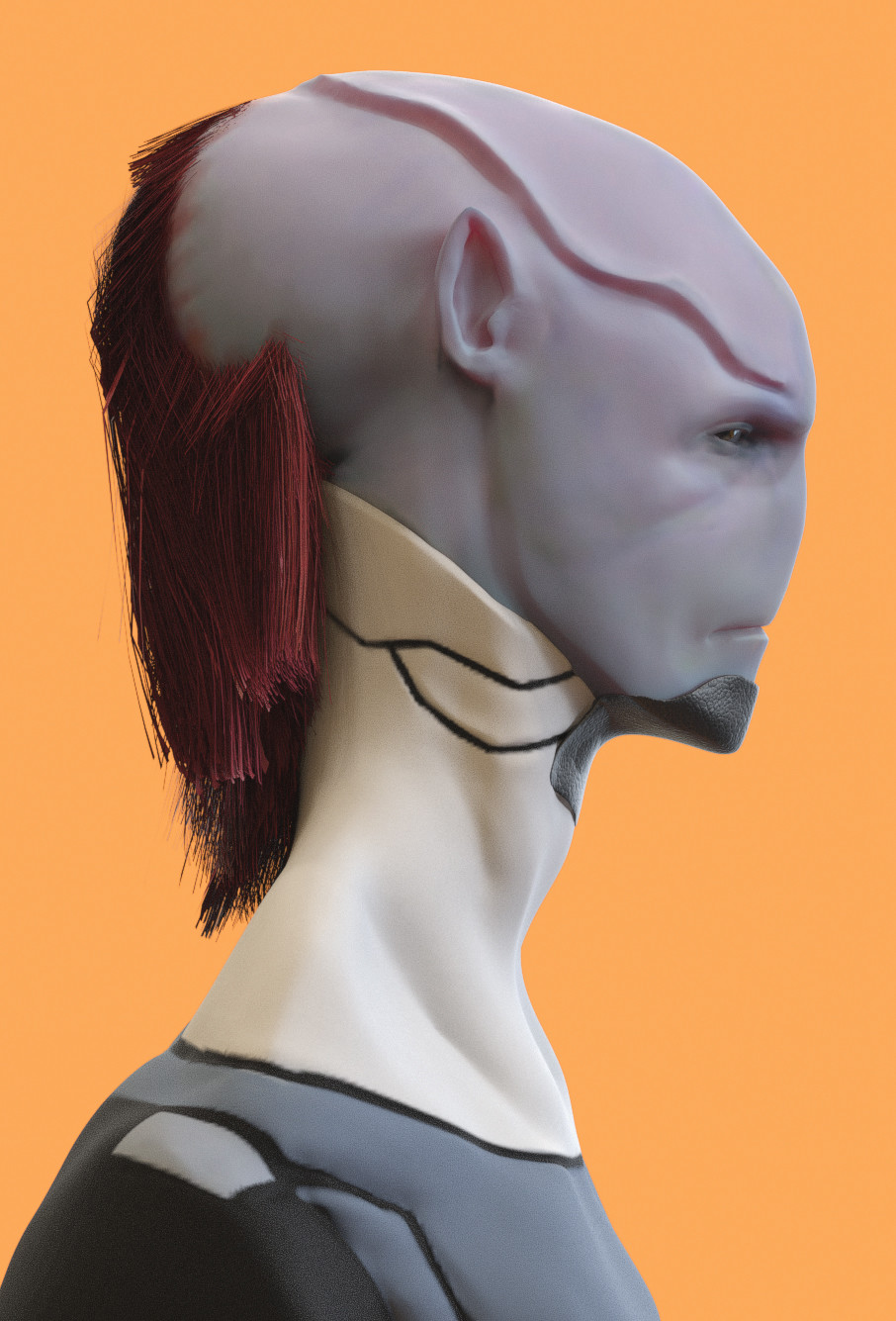 ArtStation - Alien portrait