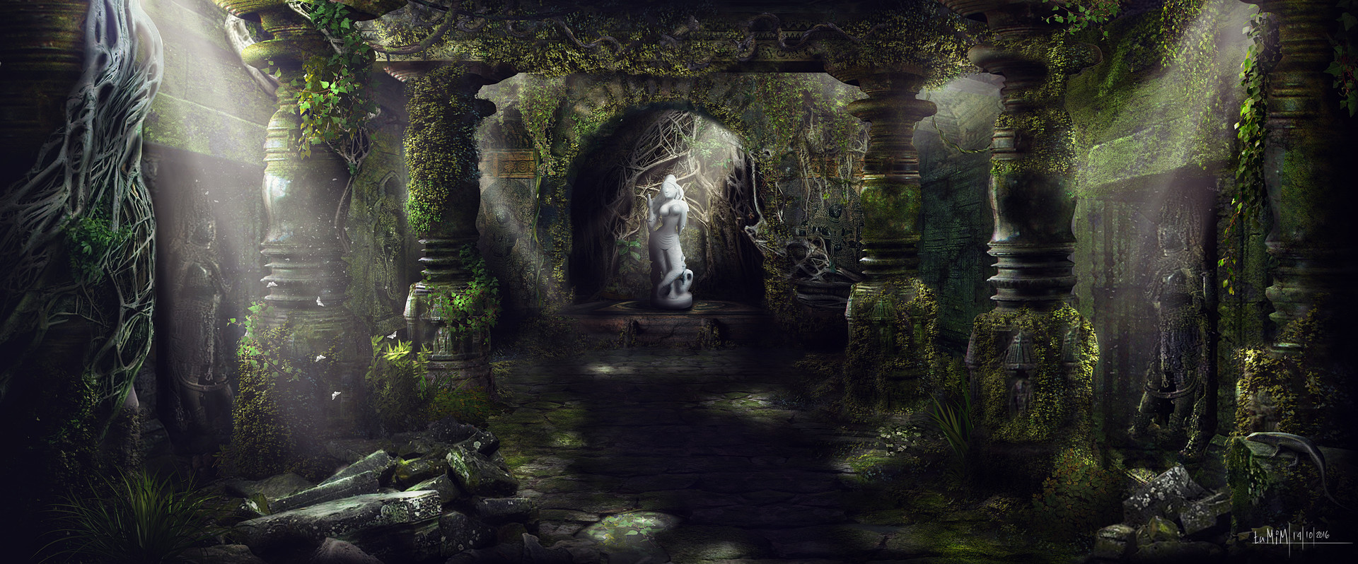 Inside Ancient Temples