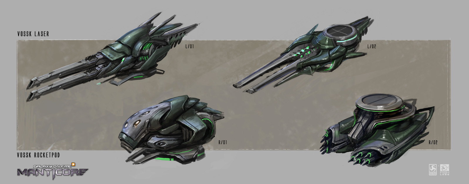 Tobias Frank - Vossk Ships