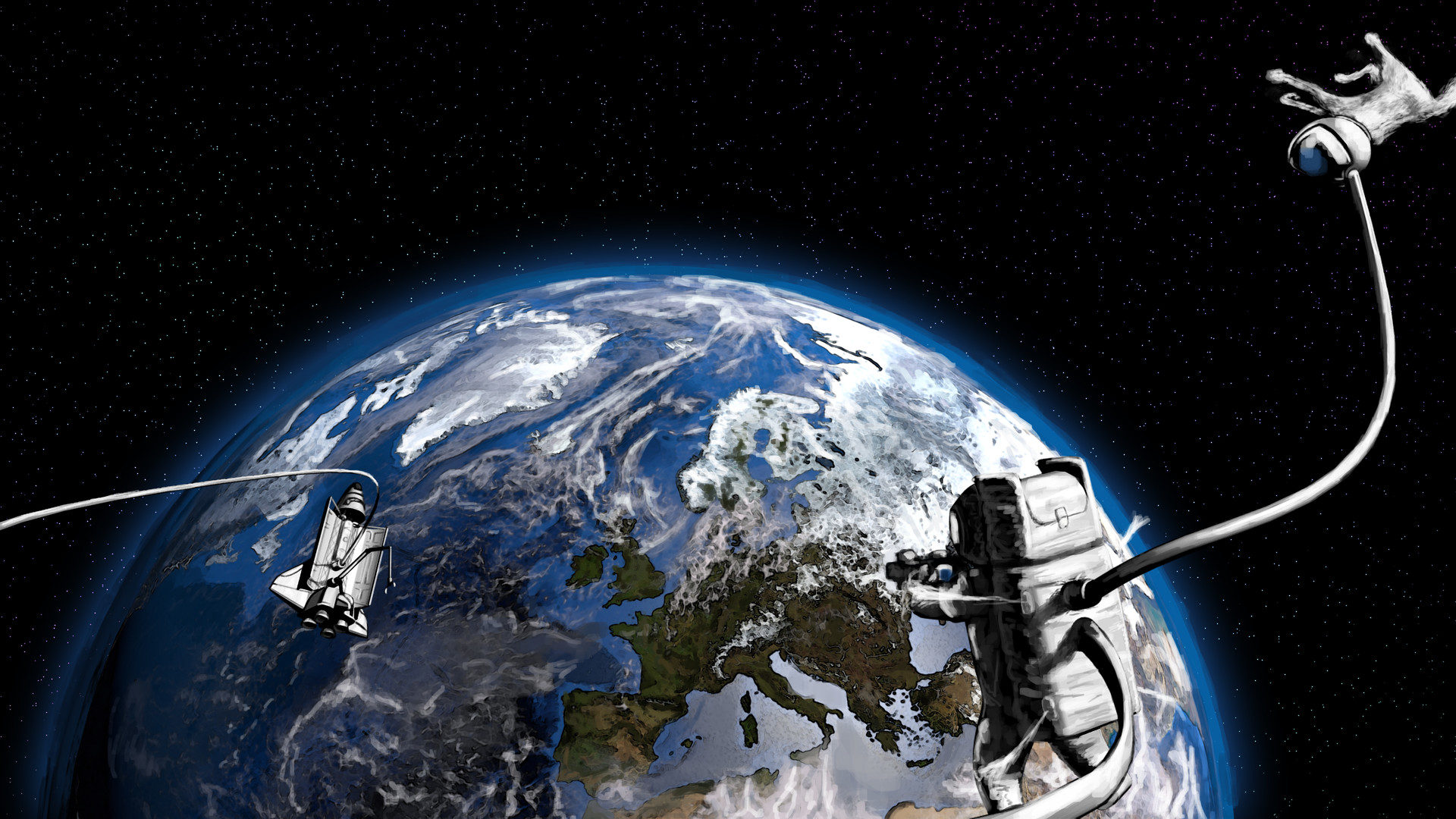 ArtStation - Taking Pictures in Space