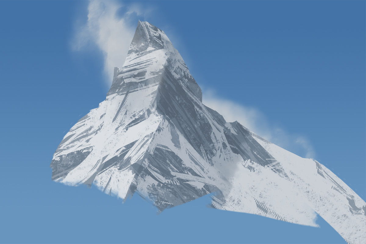 ArtStation - Mountain studies/sketches