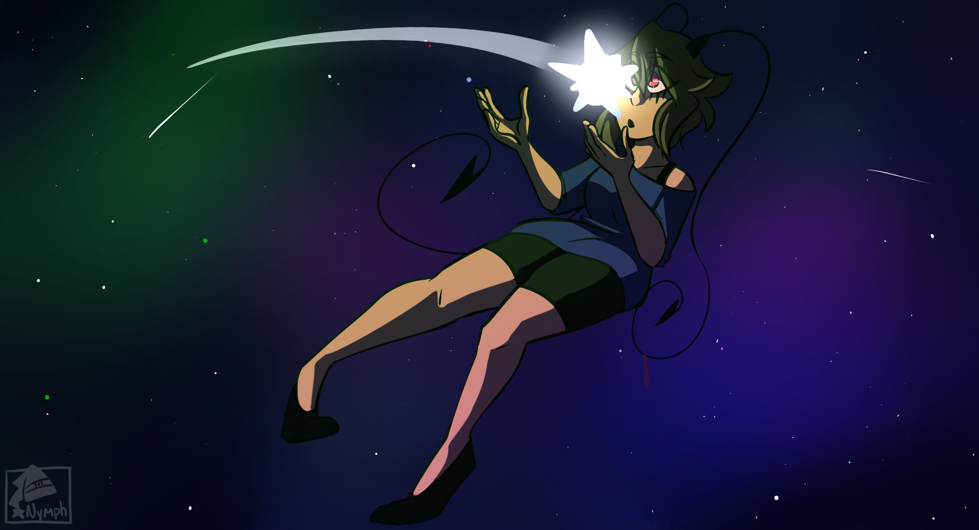 ArtStation - Caz in space