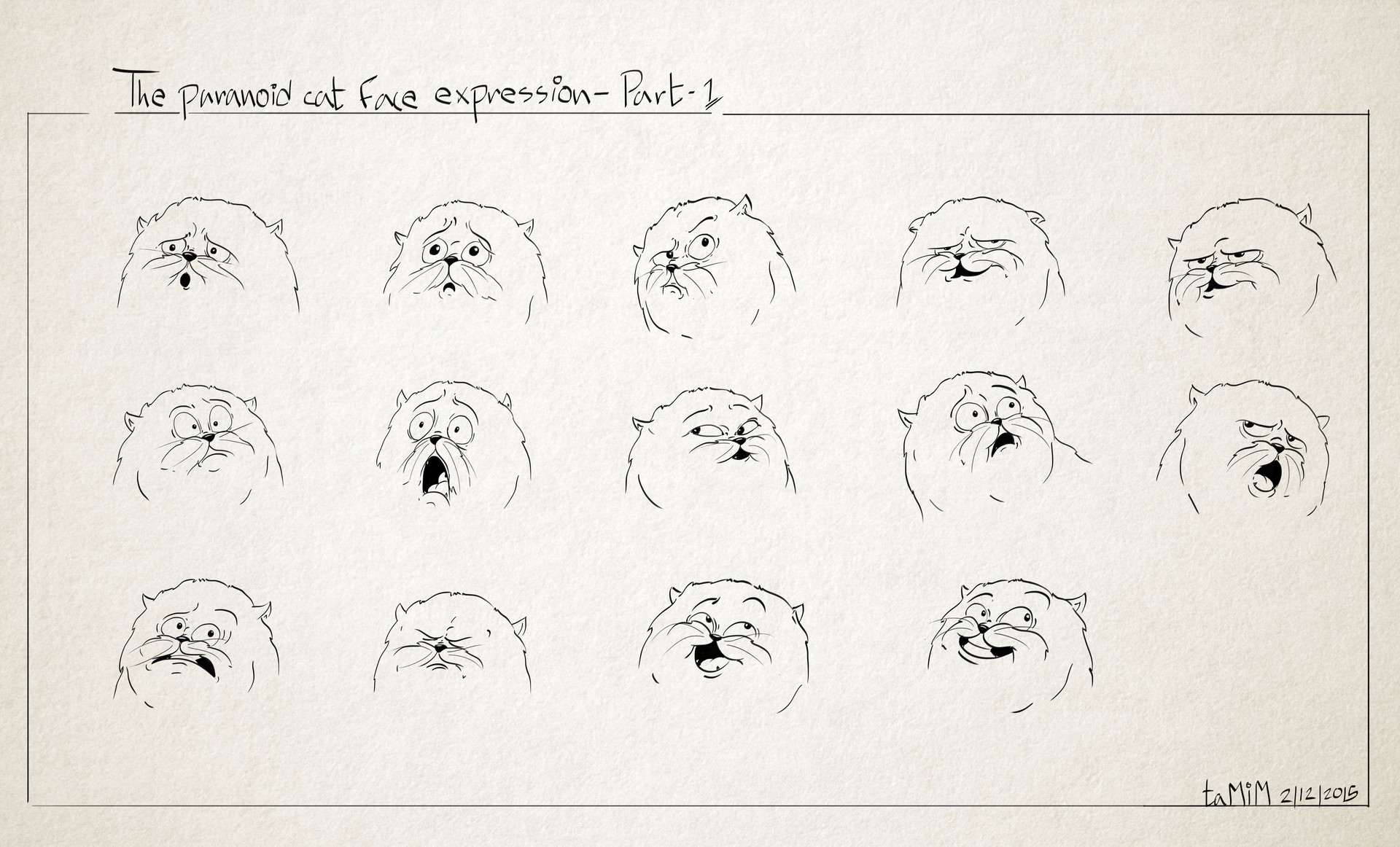 ArtStation - Short animation film "The Paranoid Cat"