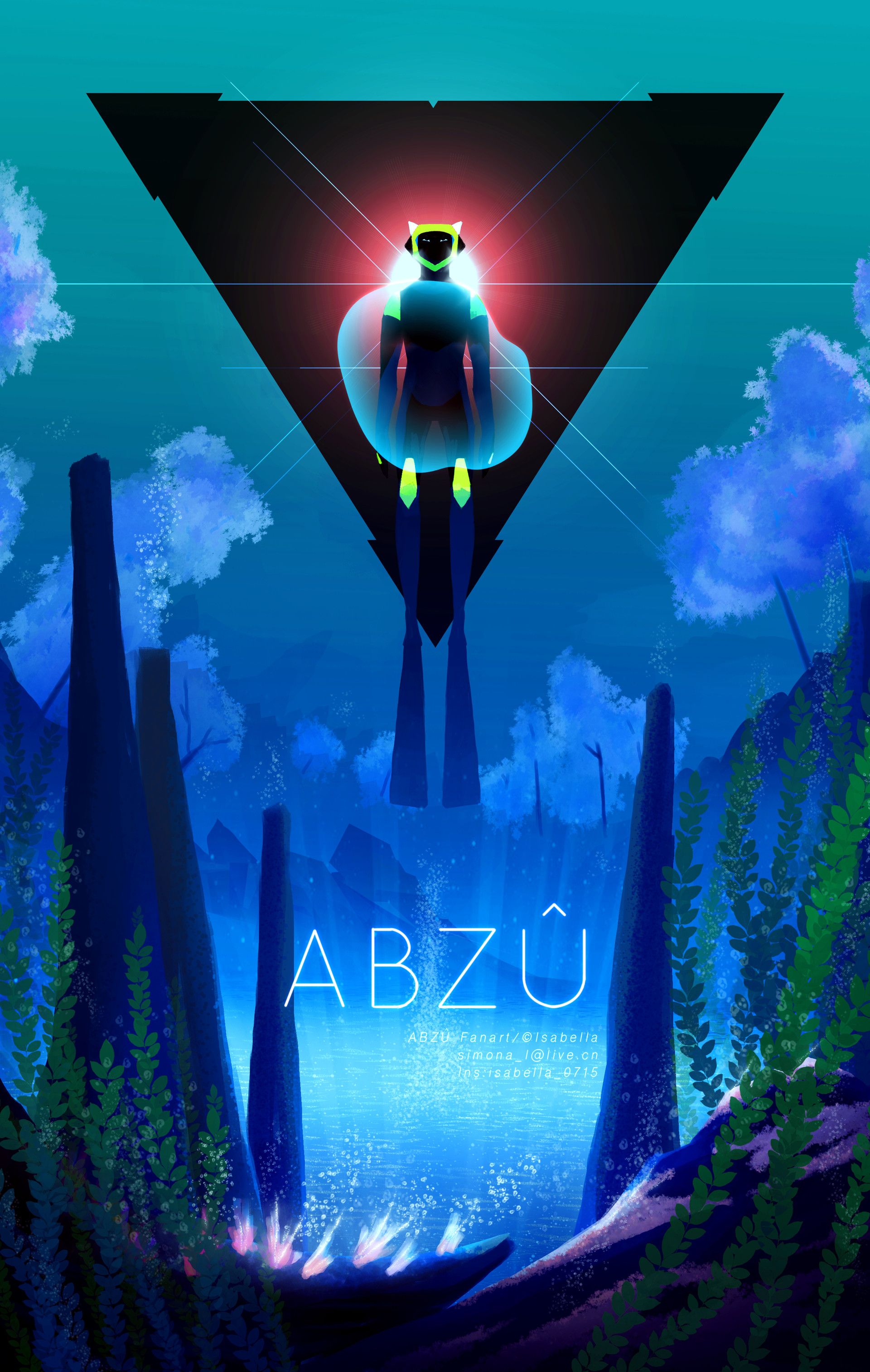 ArtStation - ABZÛ Fanart