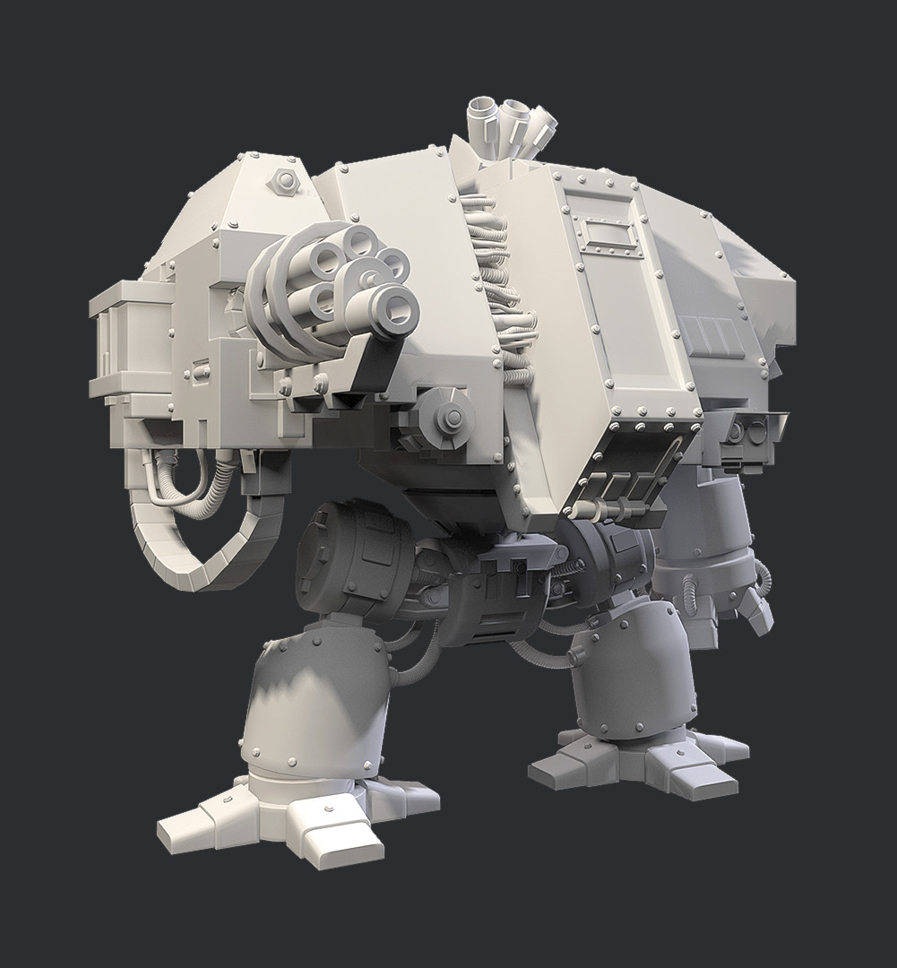 ArtStation - Dreadnought WIP
