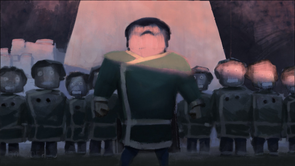 ArtStation - Last Stand color keys