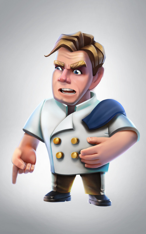 ArtStation - Gordon Ramsay