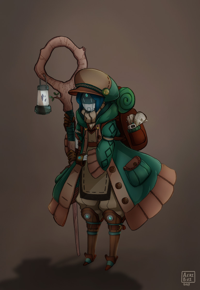 ArtStation - Robots are Mages too!