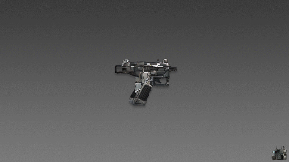 ArtStation - Scifi Prototype - Modular Weapon Process