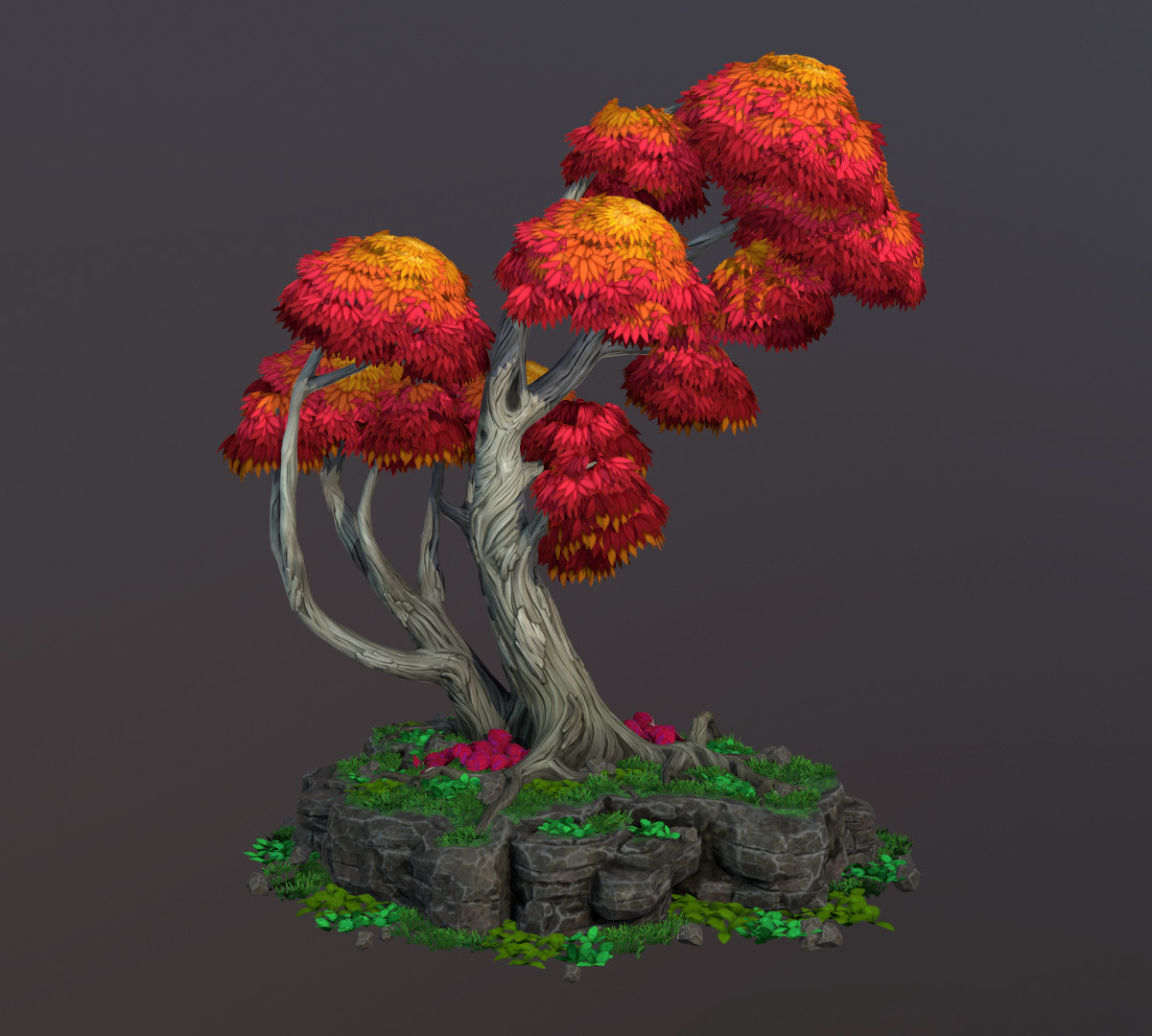 ArtStation - Stylized Tree