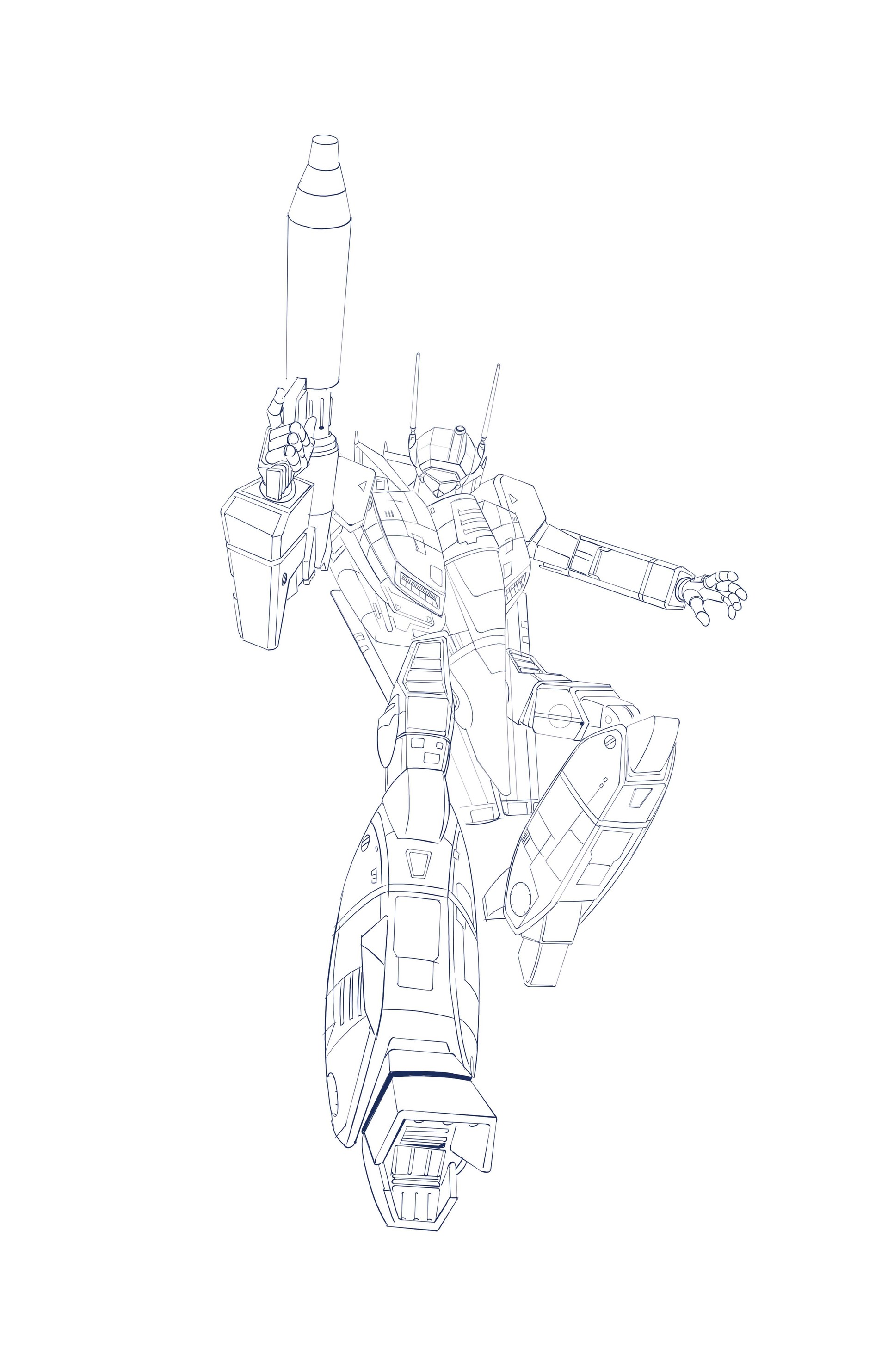 robotech coloring pages