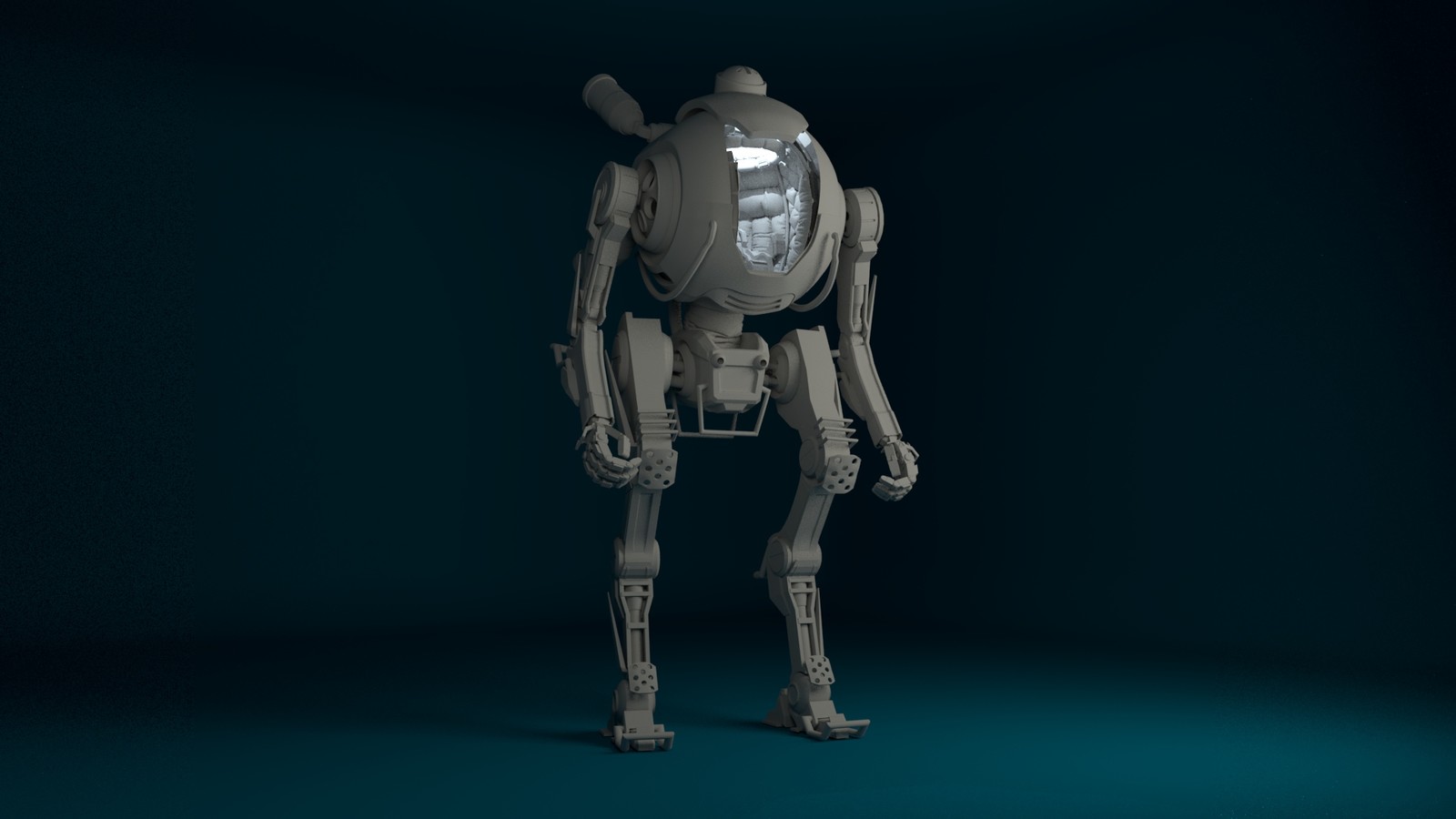 Alex Dodd - WIP* ~ Northstar from Titanfall with an alternative cockpit ...