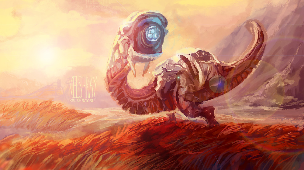 ArtStation - HZD - speedpaint