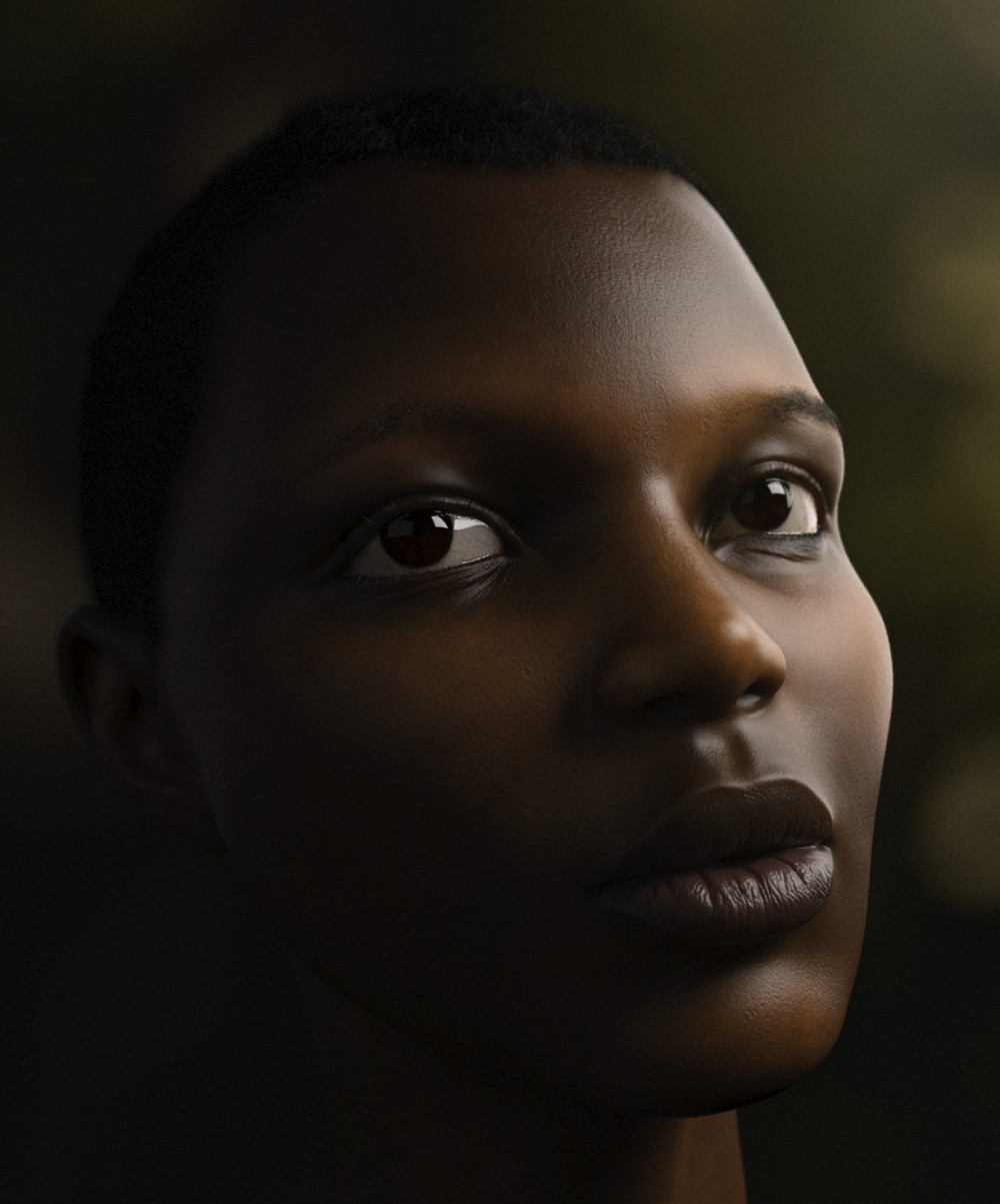 ArtStation - Allie portrait