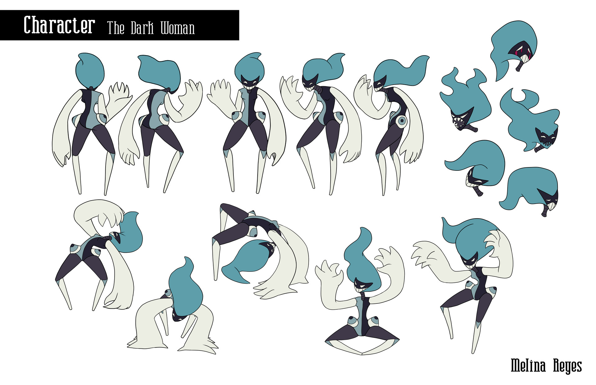 Melina Reyes - Final Film Design: The Dark Woman