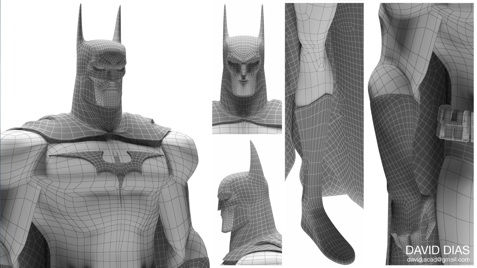 David Dias - Batman 3D Toon Shader/Modeling