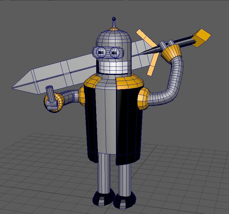 ArtStation - Bender Remake