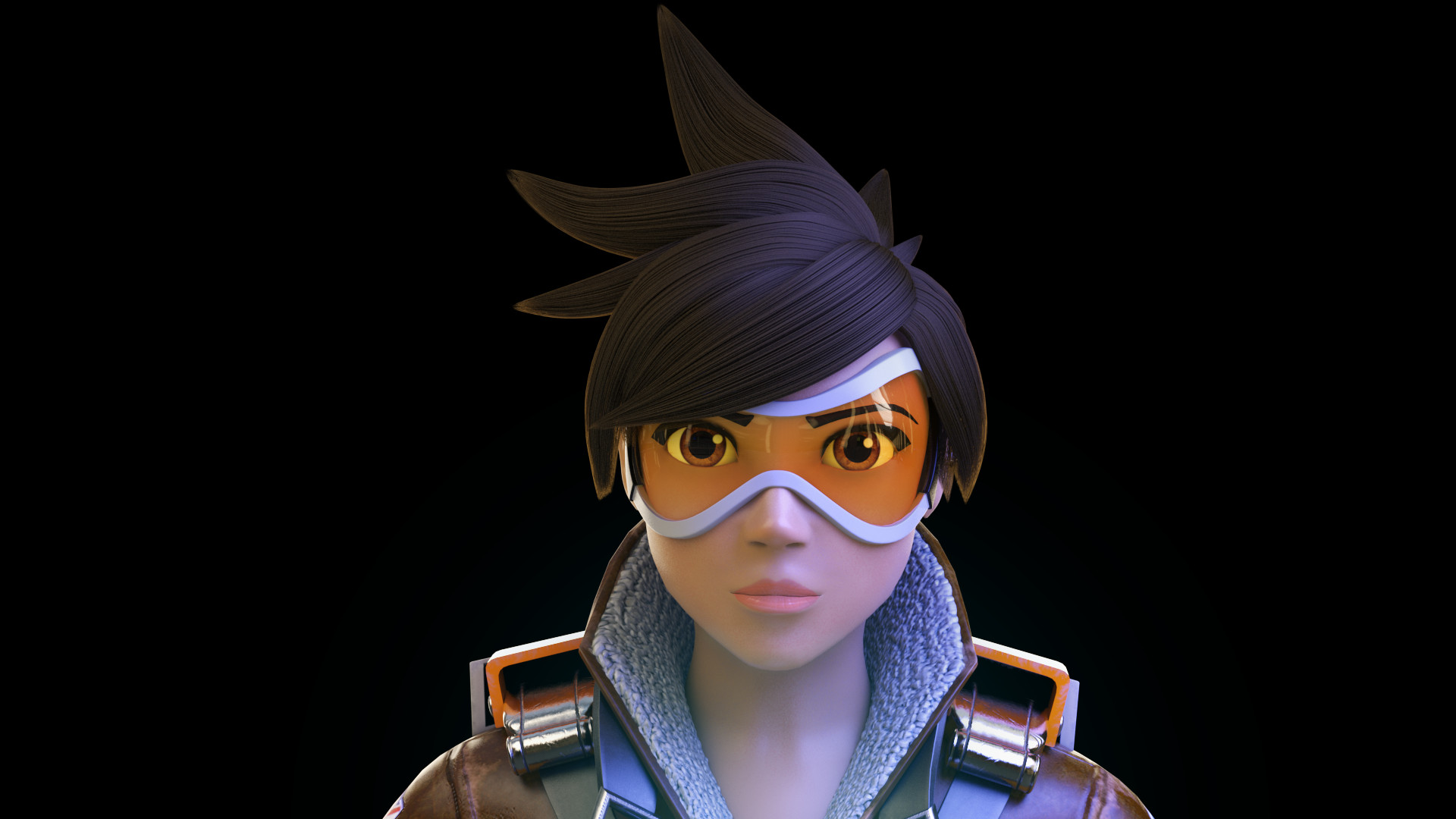 ArtStation - Tracer 3D Fan art