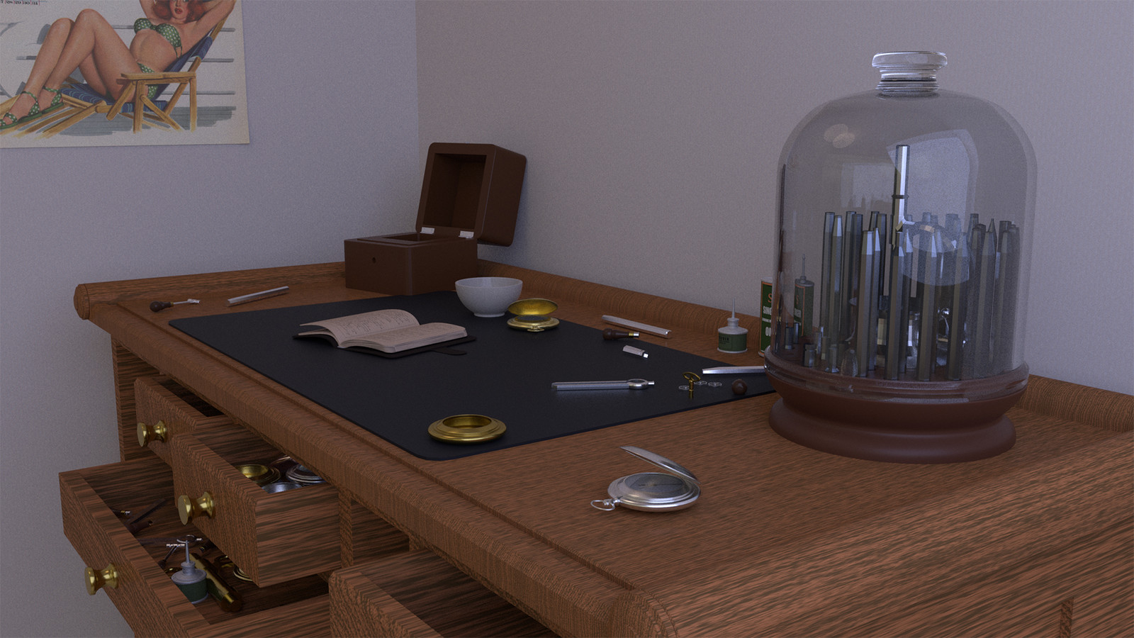 Nathan Barrett - Watch Makers Table AIE