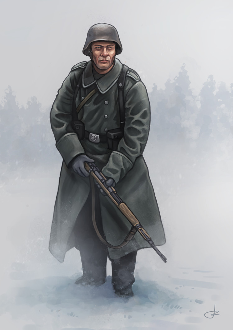 ArtStation - German Grenadier 1944