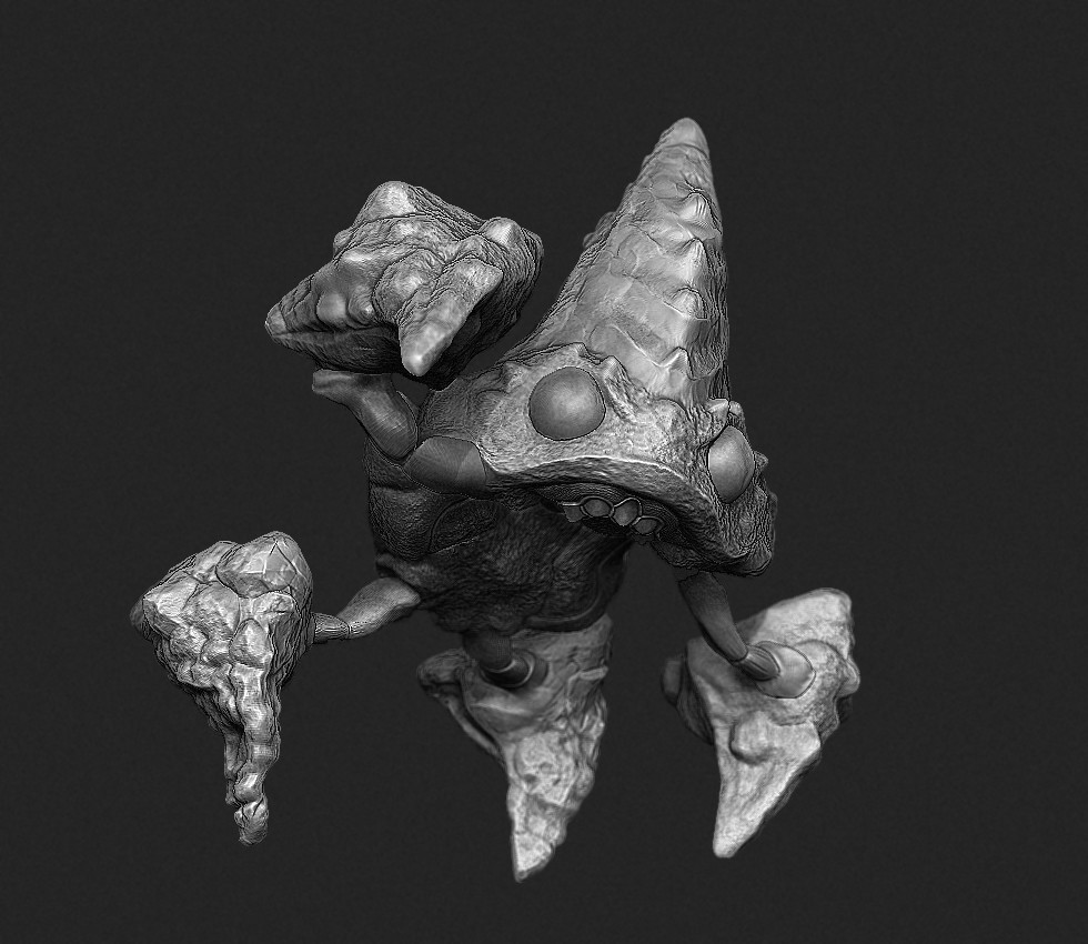 ArtStation - Crab Concept Test Render