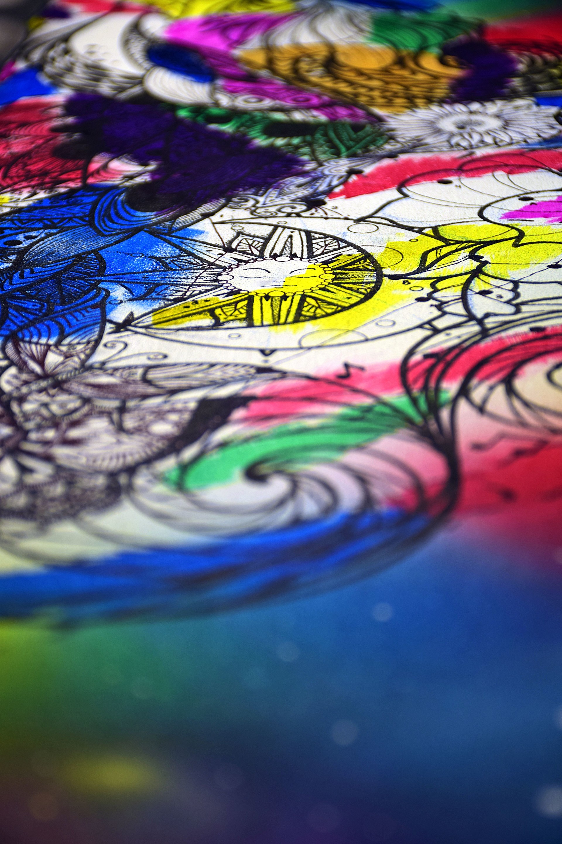 Howie Le - Left and Right Brain (Fixed and Growth) -- Commission Piece