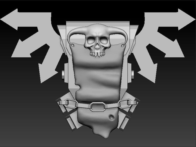 ArtStation - Warhammer backpack