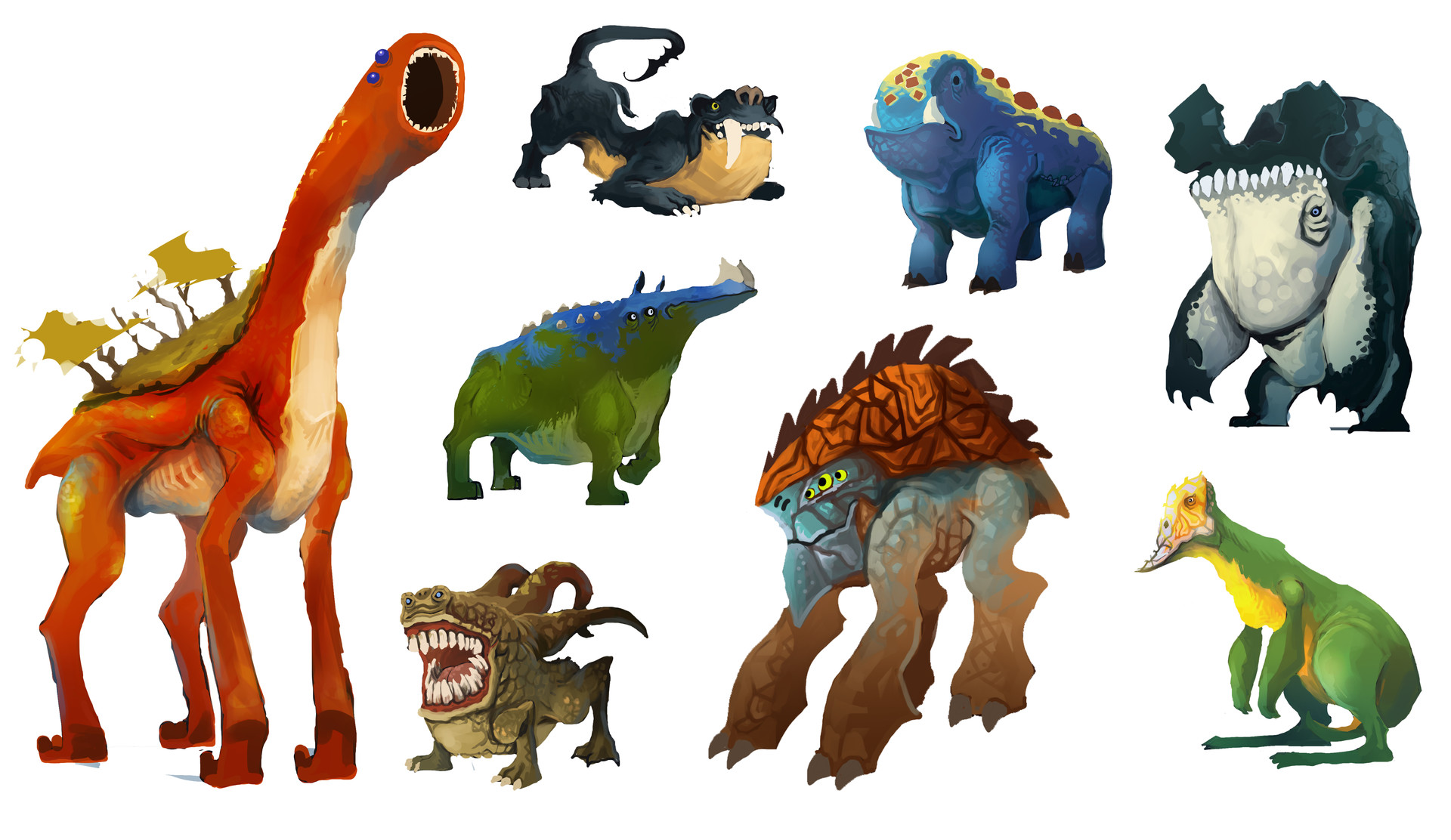 ArtStation - Some creatures