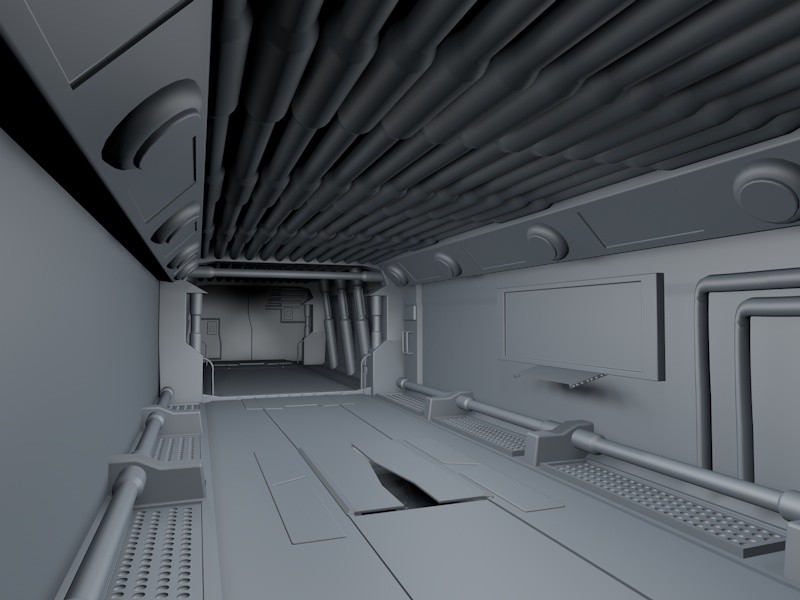 ArtStation - SCI FI GARAGE CONCEPT