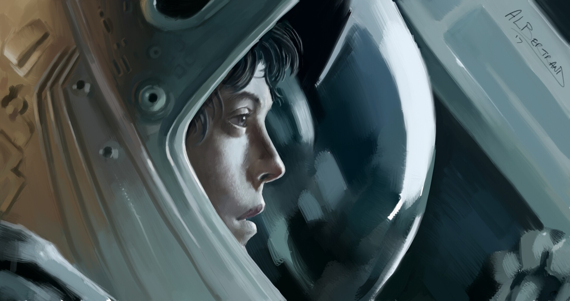 ArtStation - This is Ripley, last survivor of the Nostromo, signing off.