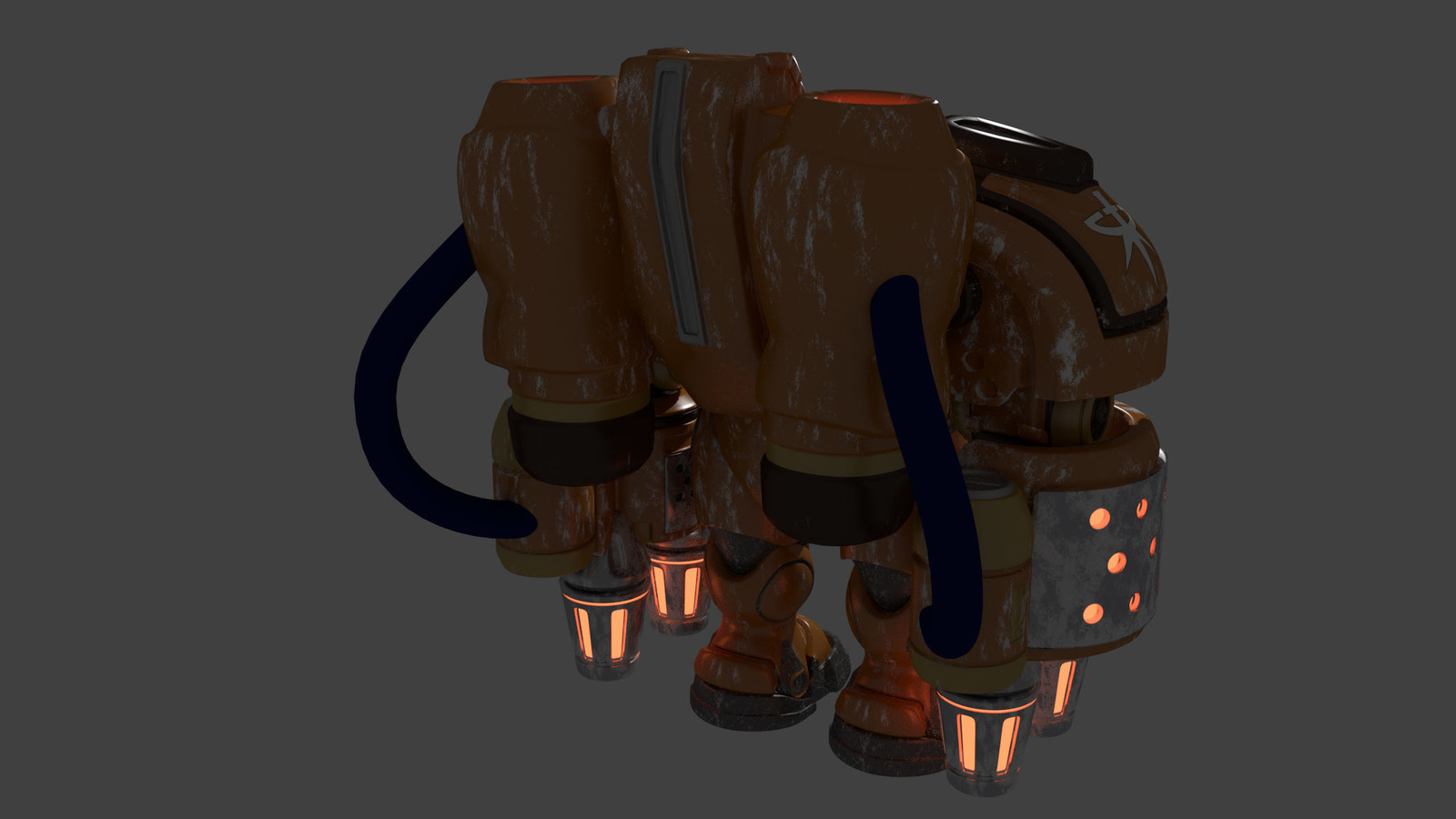 Sanghyeon Moon - Starcraft 2 - Firebat 3D model