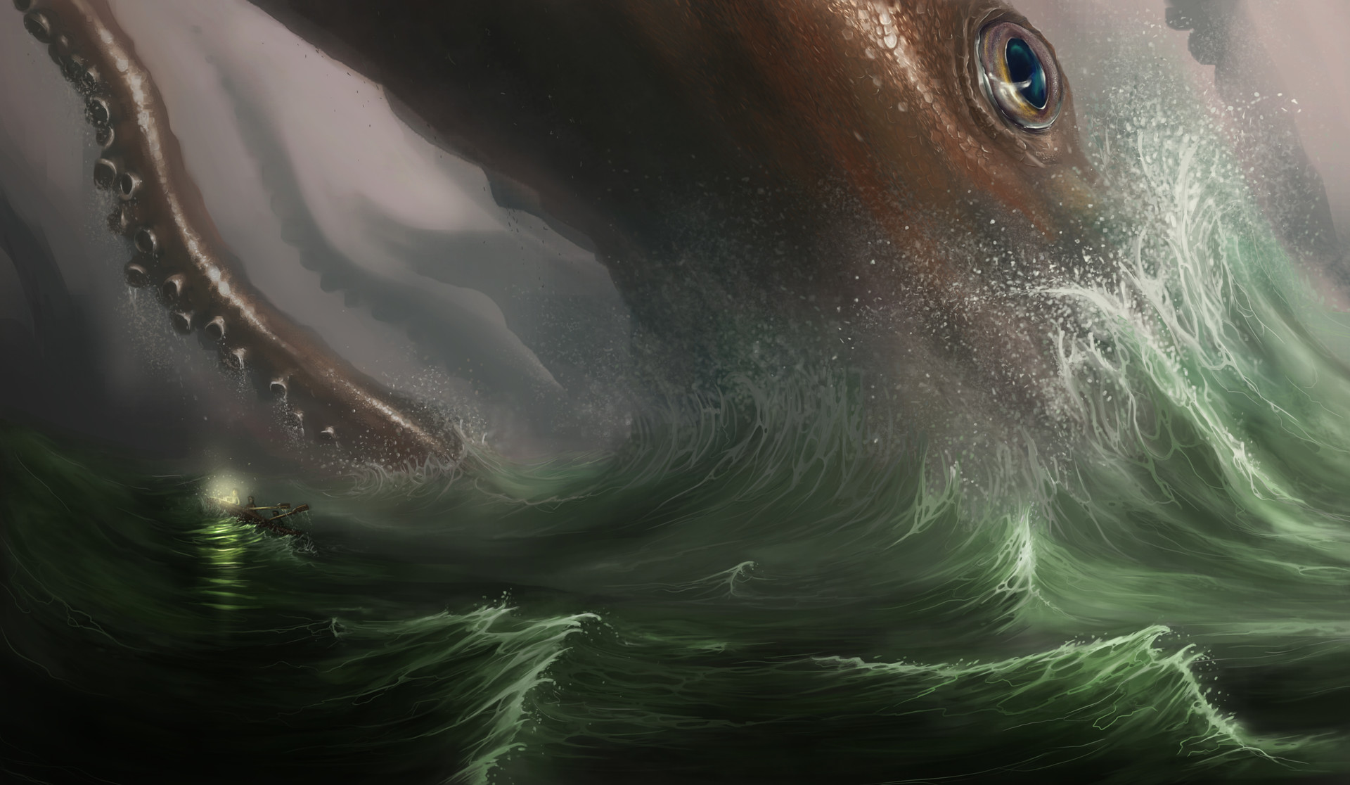 ArtStation - Sea monster