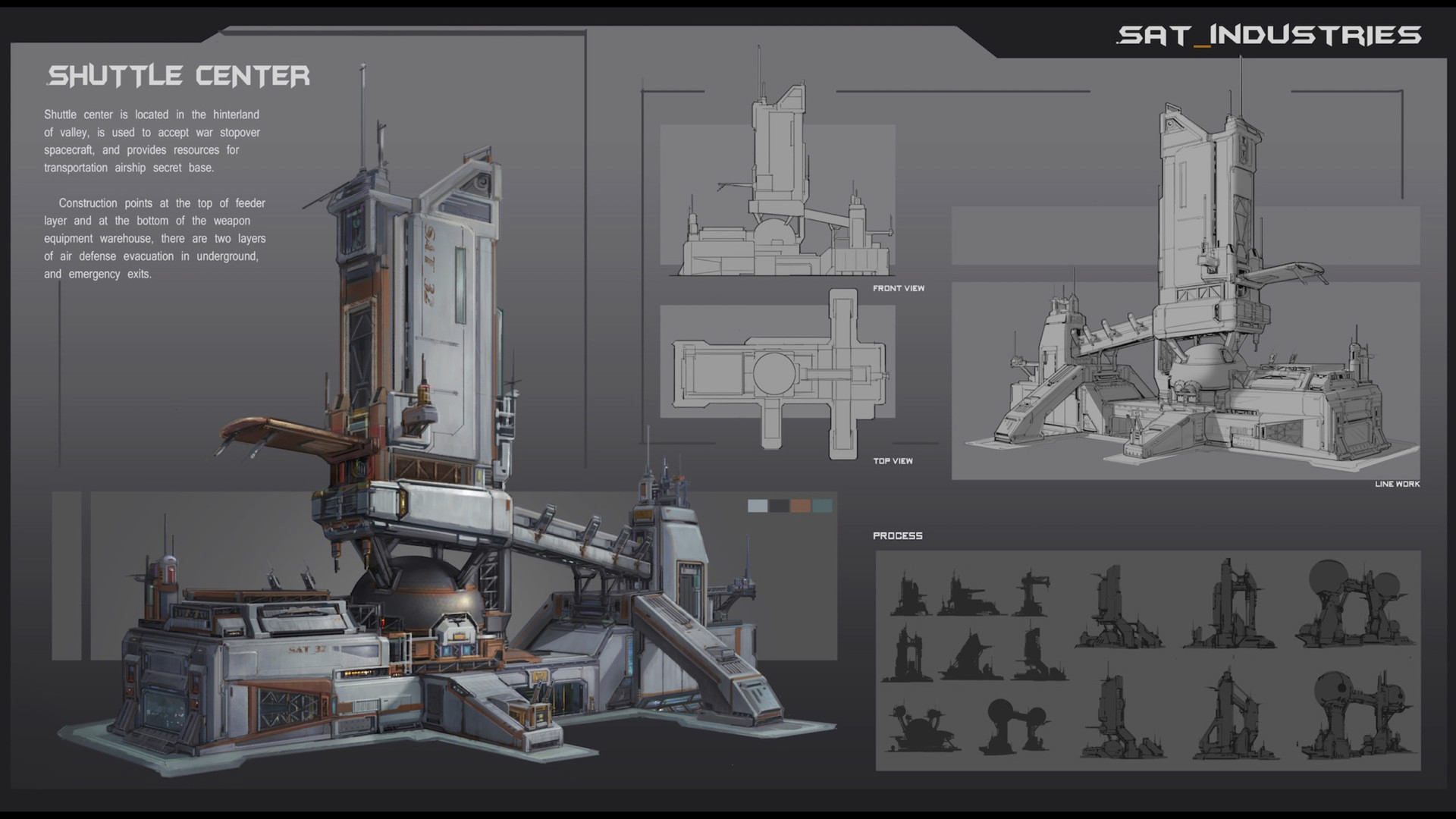 ArtStation - shuttle center