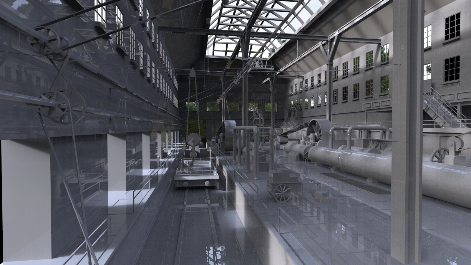 ArtStation - factory workshop