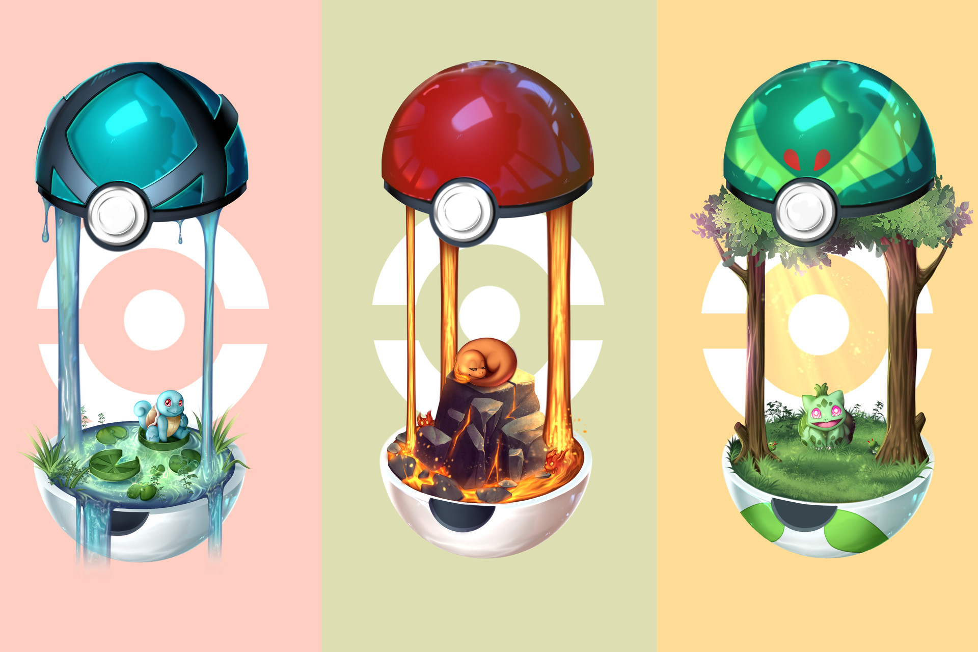 ArtStation - Pokemon Habitats